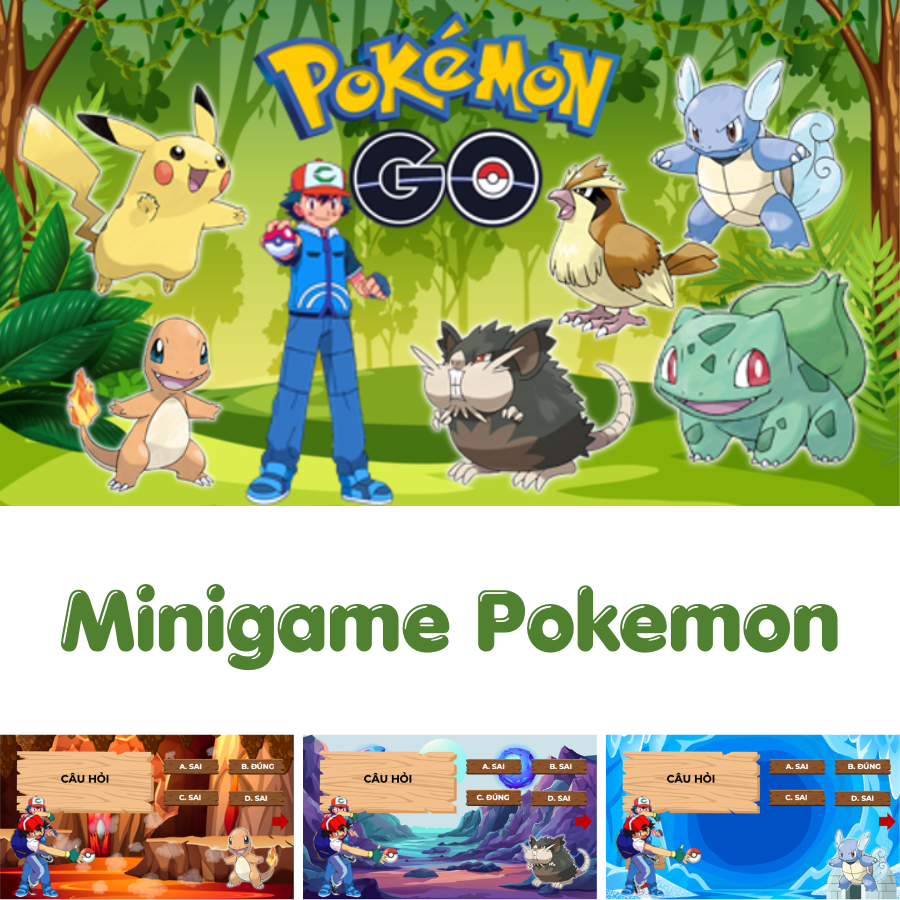 Các minigame học tập (Phần 1)