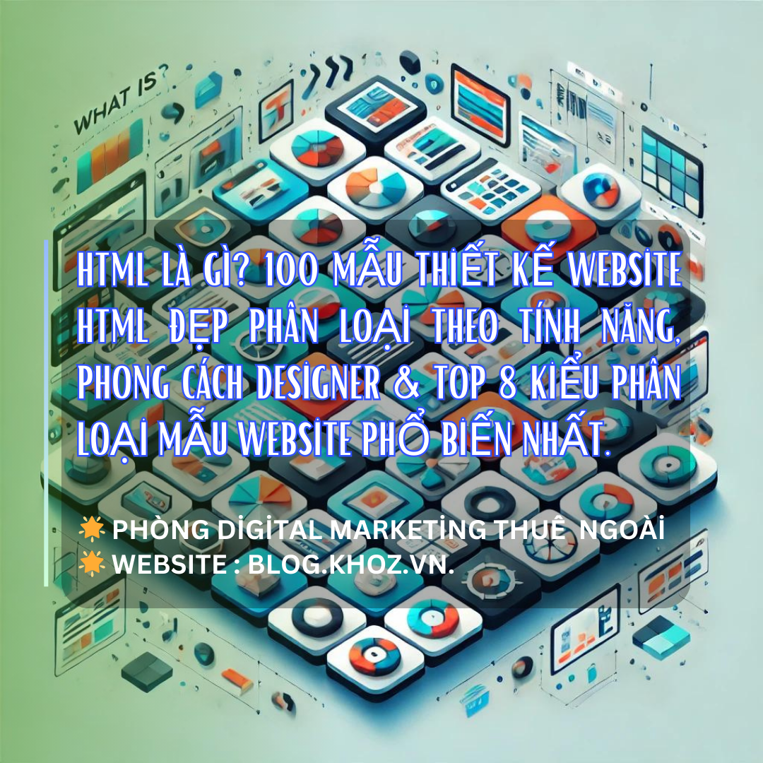 HTML Là Gì? 100 Mẫu Thiết Kế Website HTML Đẹp Phân Loại Theo Tính Năng ...