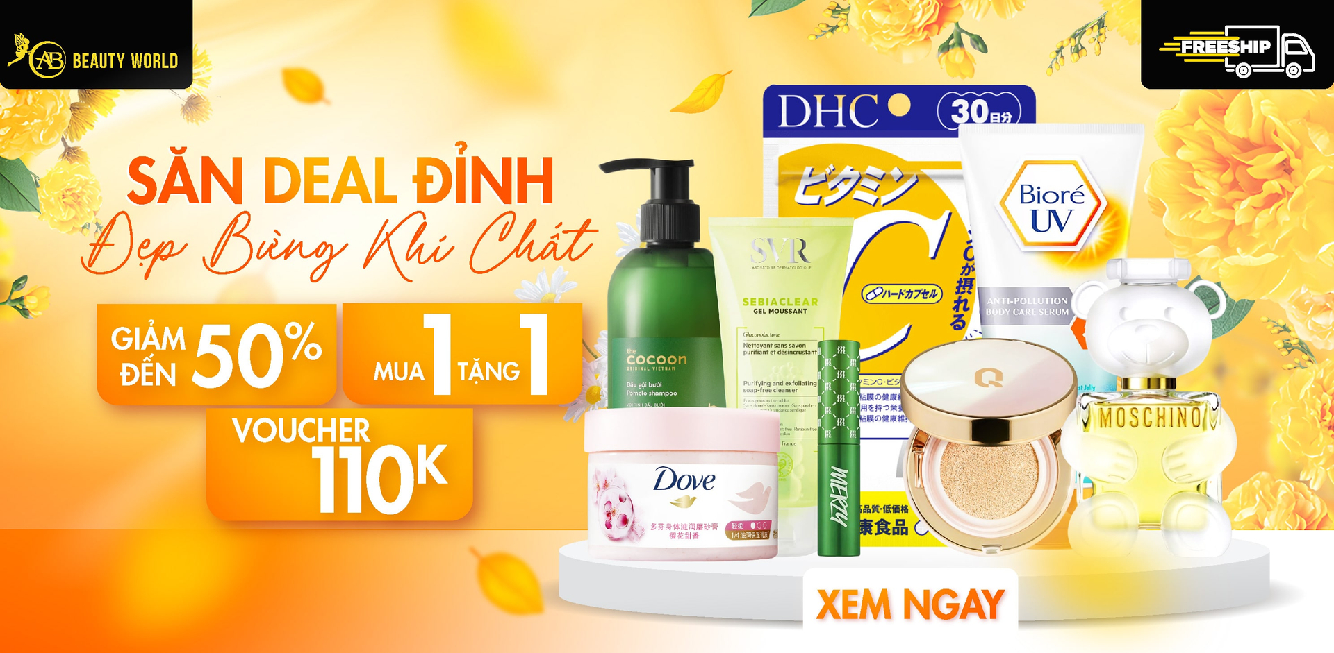 AB BEAUTY WORLD - Chuỗi siêu thị mỹ phẩm gia đình