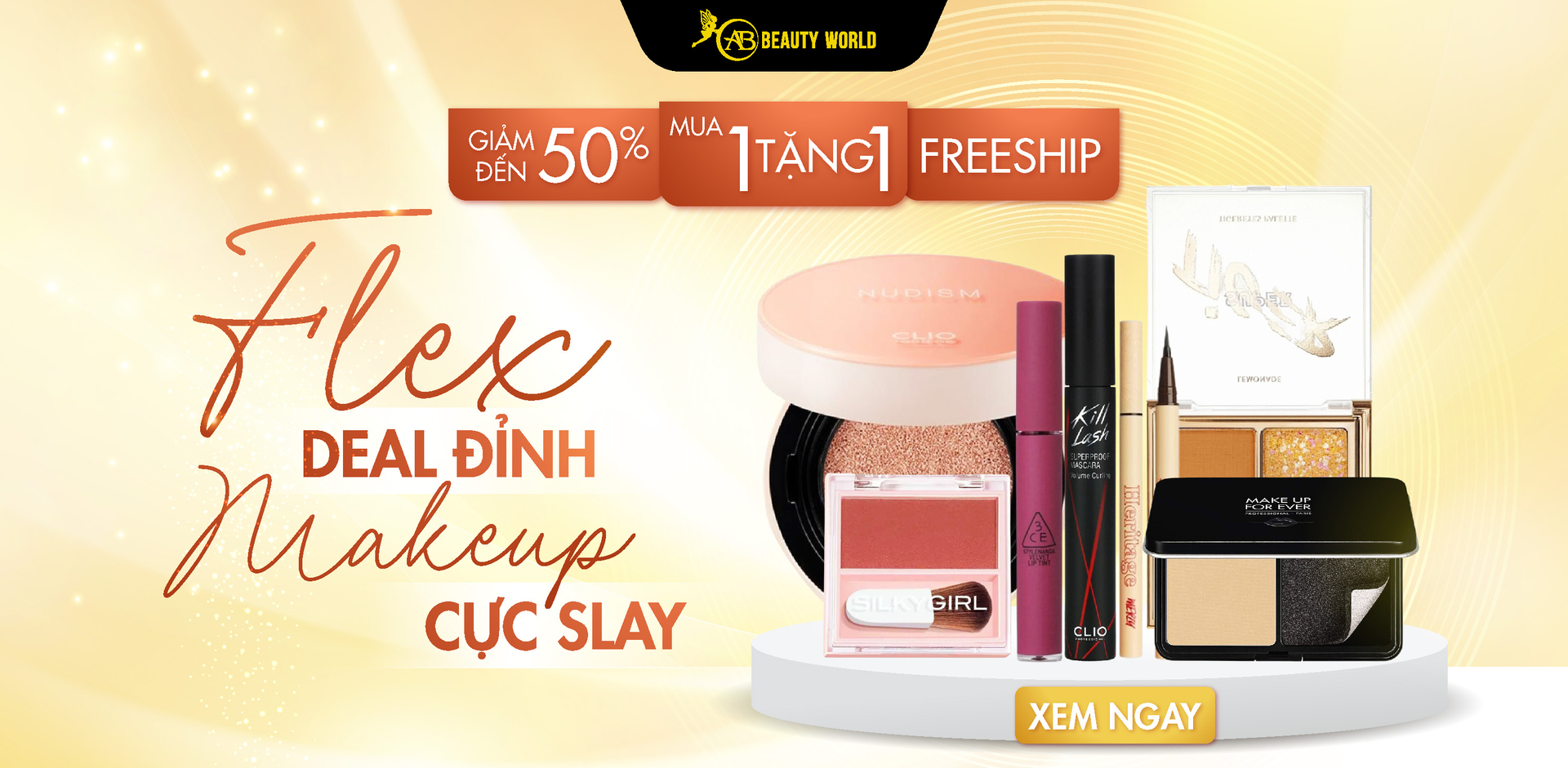 AB BEAUTY WORLD - Chuỗi siêu thị mỹ phẩm gia đình